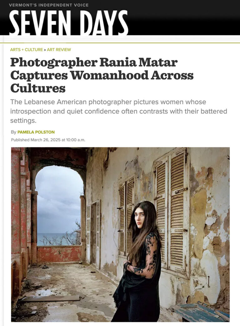 Rania Matar Photography • US & Middle East Fine Art Photography