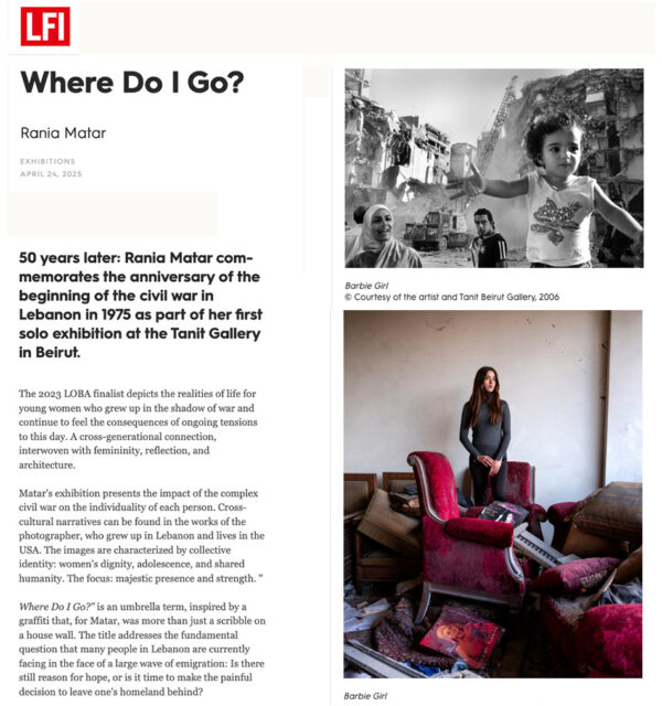 Rania Matar Photography • US & Middle East Fine Art Photography